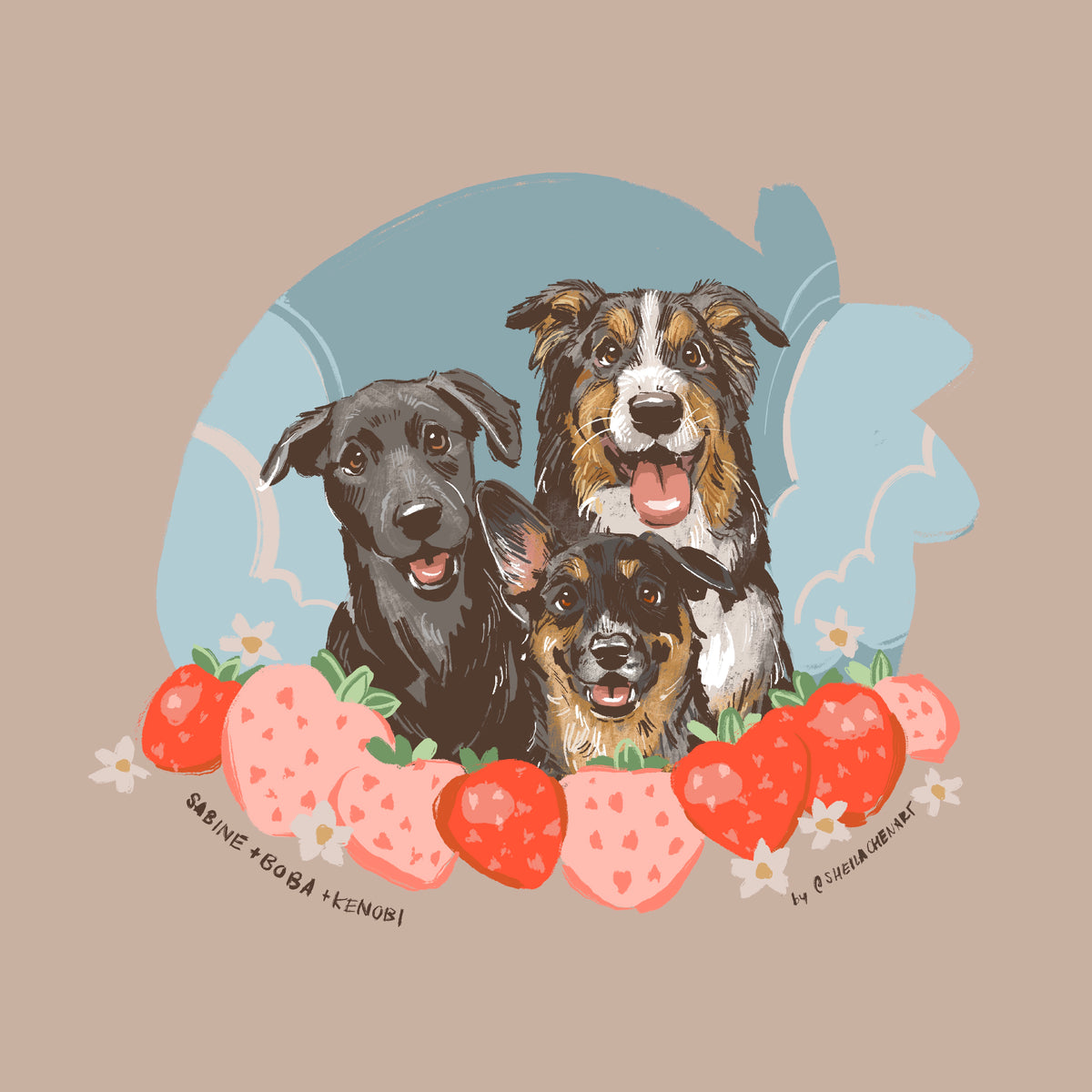 Strawberry Stamp – sheilachenart